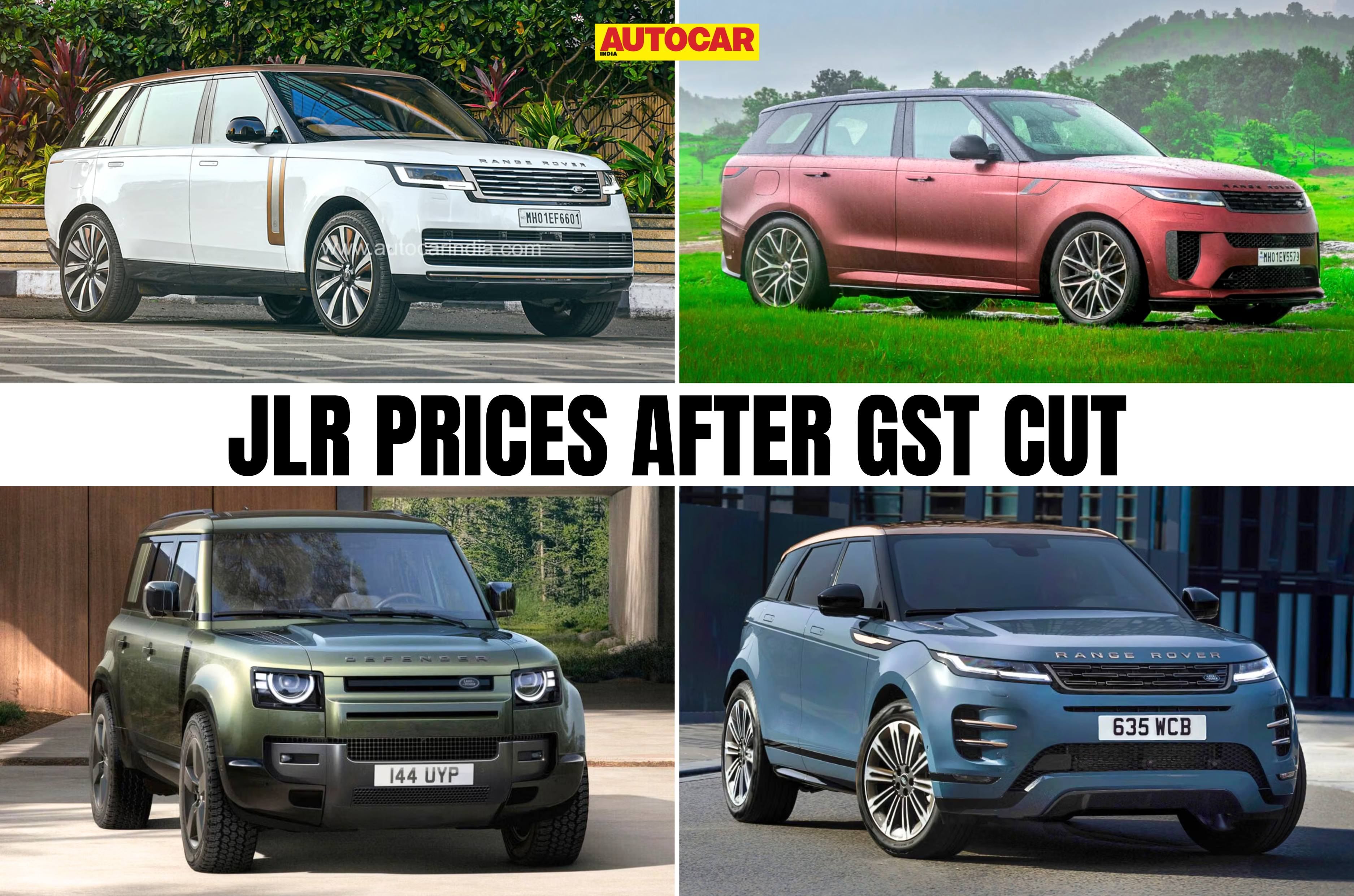 JLR India announces massive price drop of up to Rs 30.4 lakh after GST cuts | Autocar India